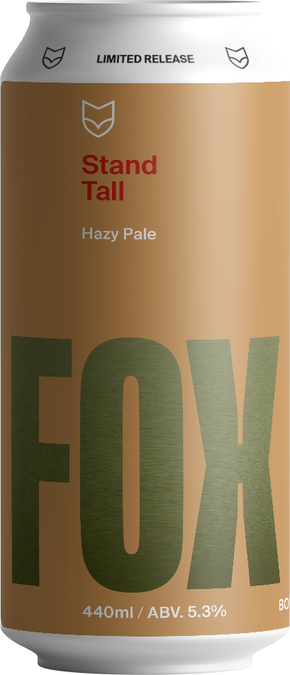 Stand Tall Hazy Pale – Fox Friday Craft Brewery